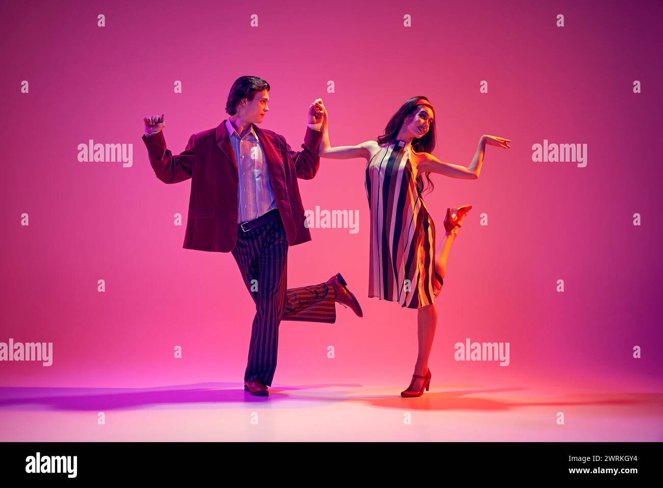 Retro themed parties hi-res stock photography and images - Alamy