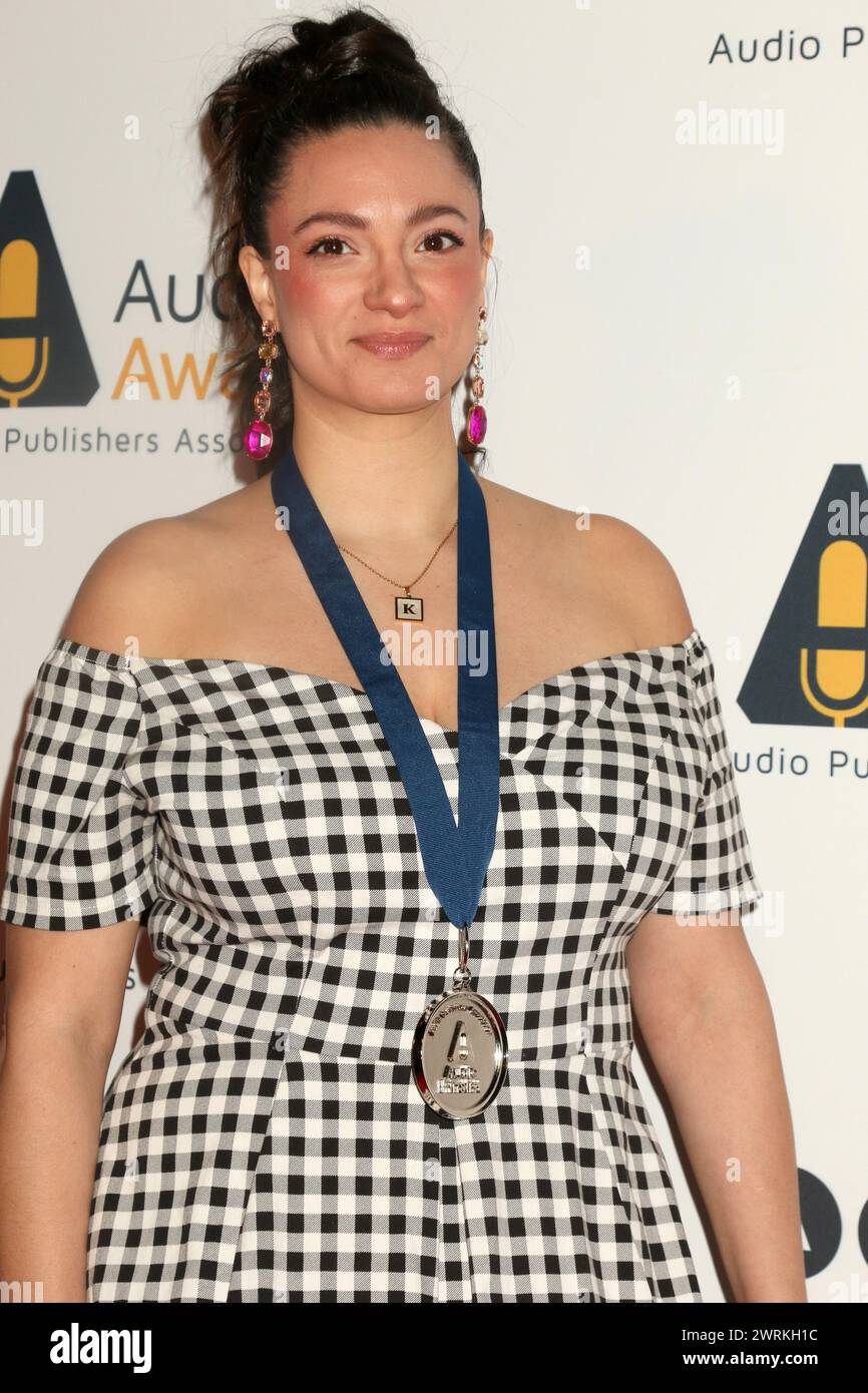 LOS ANGELES - MAR 4: Karla Serrato at the Audie Awards at the Avalon ...