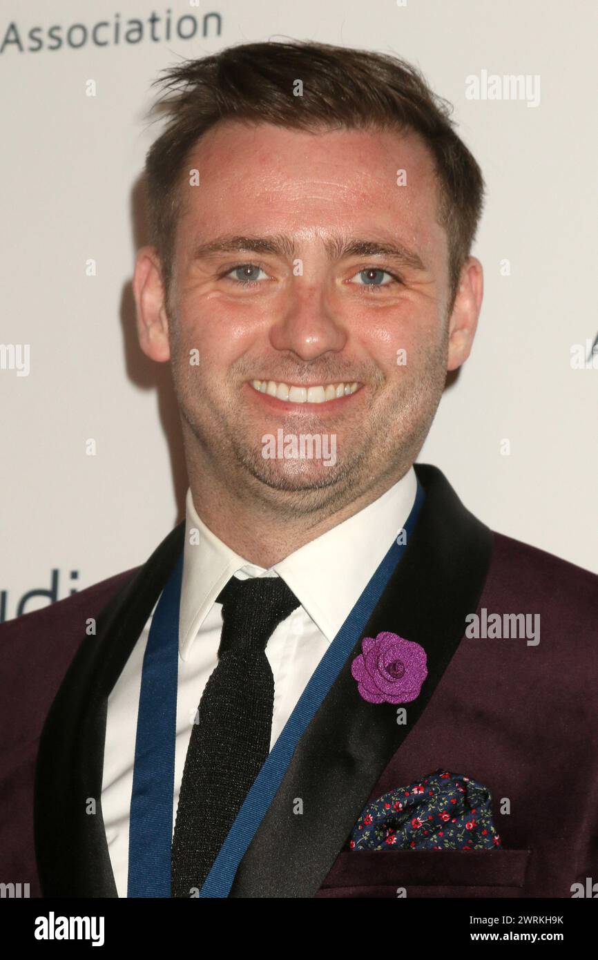 LOS ANGELES - MAR 4: Liam Gerrard at the Audie Awards at the Avalon ...