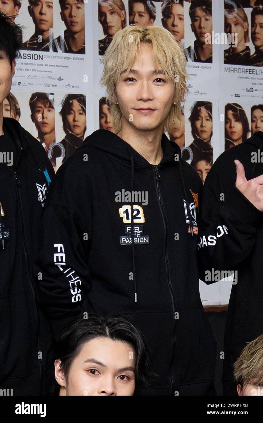Alton Wong poses at the O2 Arena in London, Tuesday, March 12, 2024. (Photo by Scott Garfitt ...