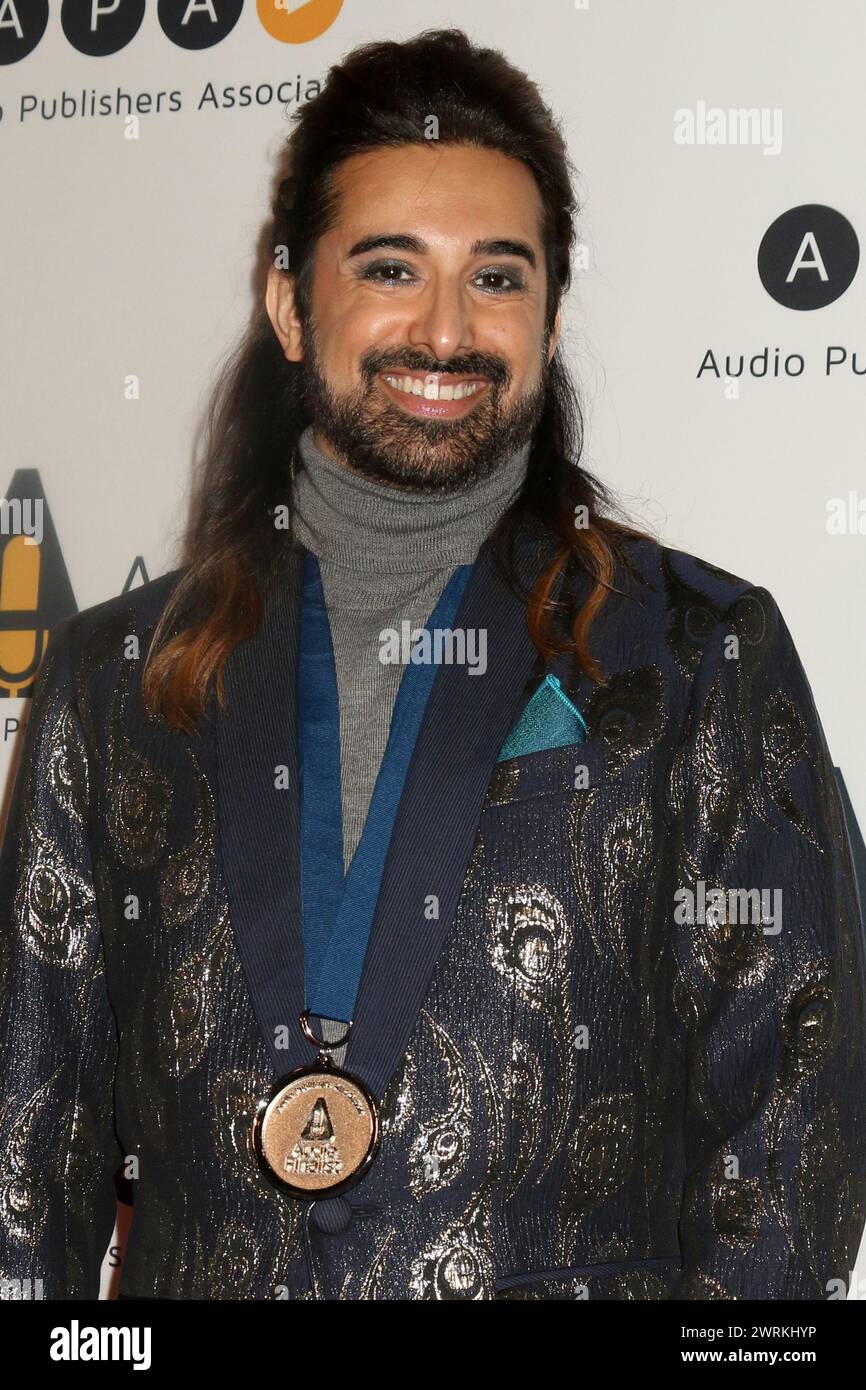 LOS ANGELES - MAR 4: Vikas Adam at the Audie Awards at the Avalon Hollywood on March 4, 2024 in ...