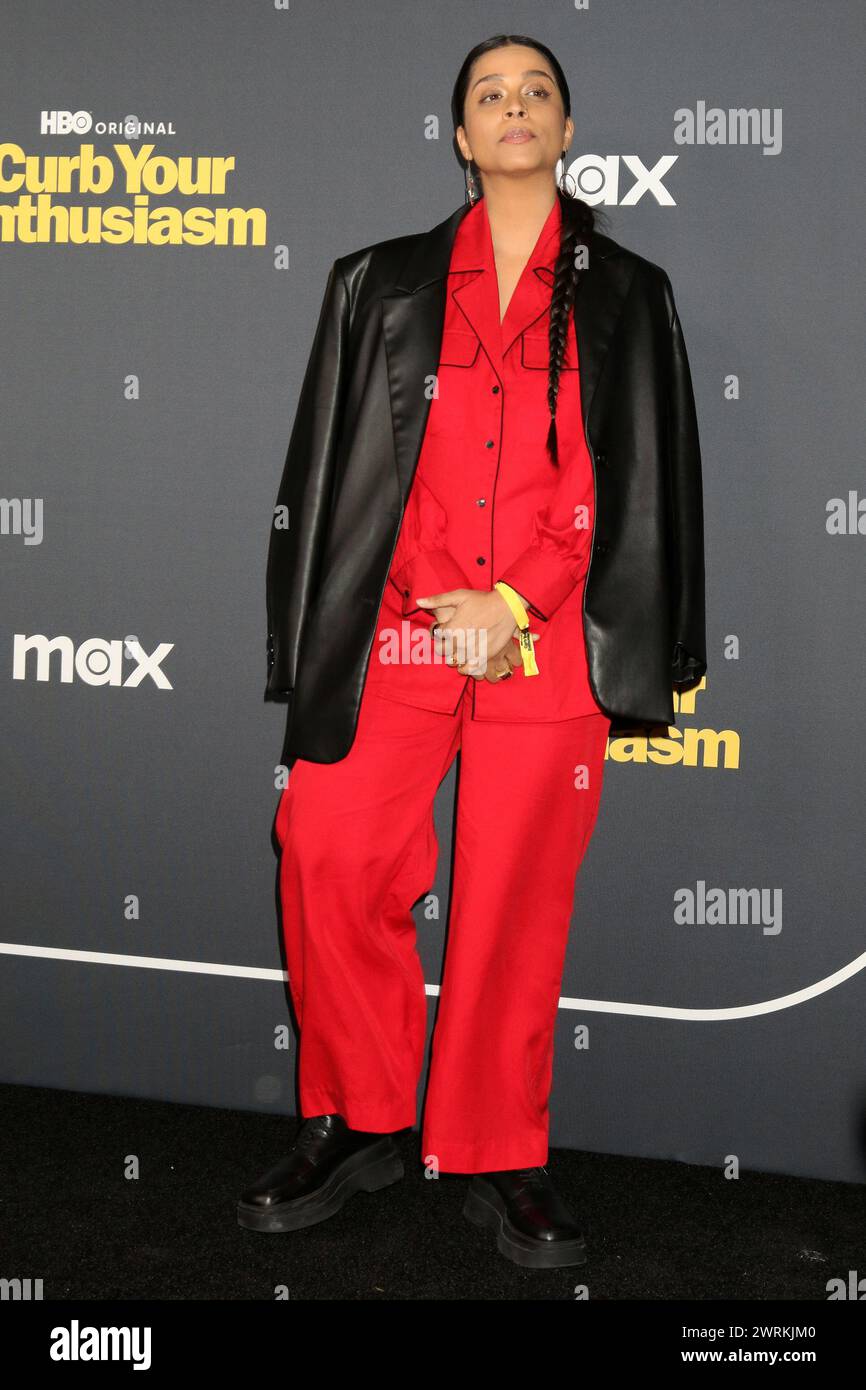 LOS ANGELES - JAN 30: Lilly Singh at the Curb Your Enthusiasm Season 12 ...