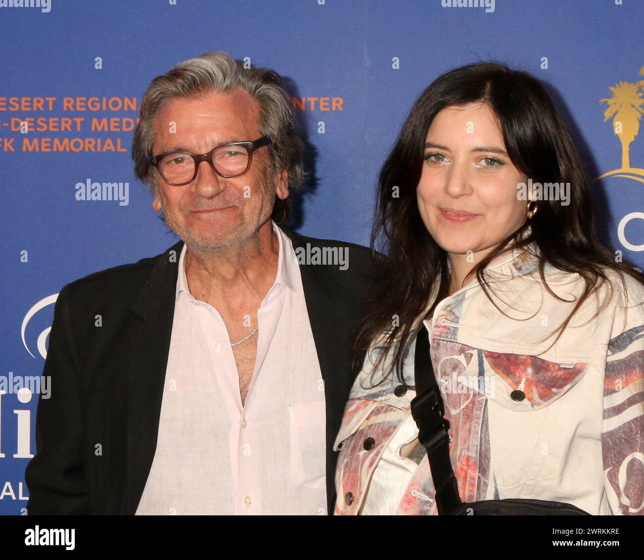 LOS ANGELES - JAN 13: Griffin Dunne, Hannah Dunne at the Ex-Husbands Screening - Closing Night ...