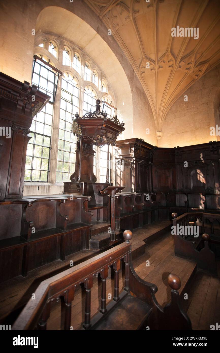 Convocation House, at The University of Oxford's Bodliean Library in ...