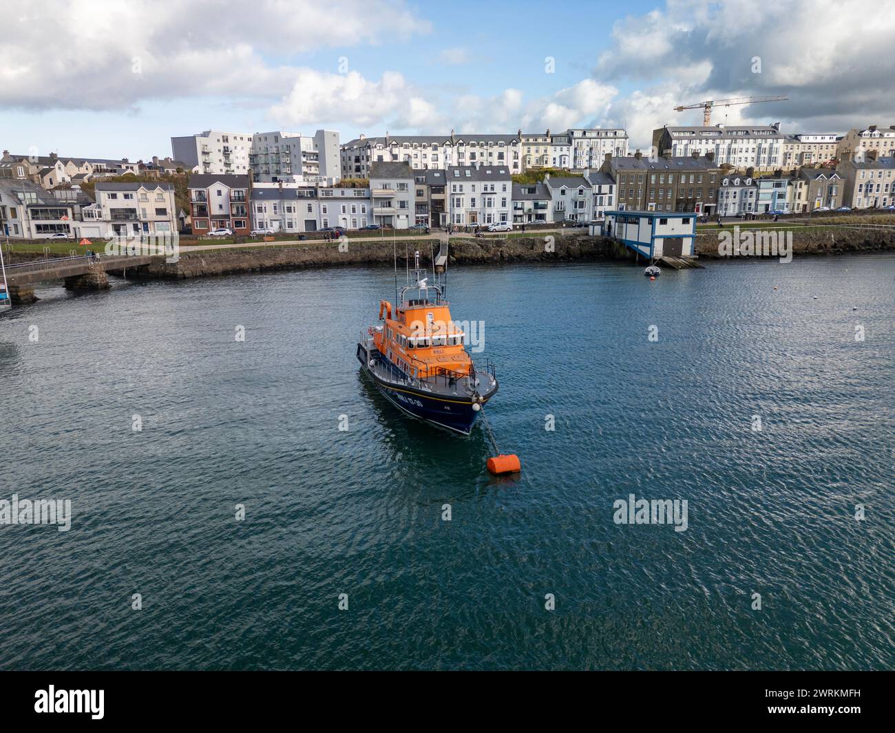 RNLB William Gordon Burr based in Portrush, Northern Ireland. A Severn ...