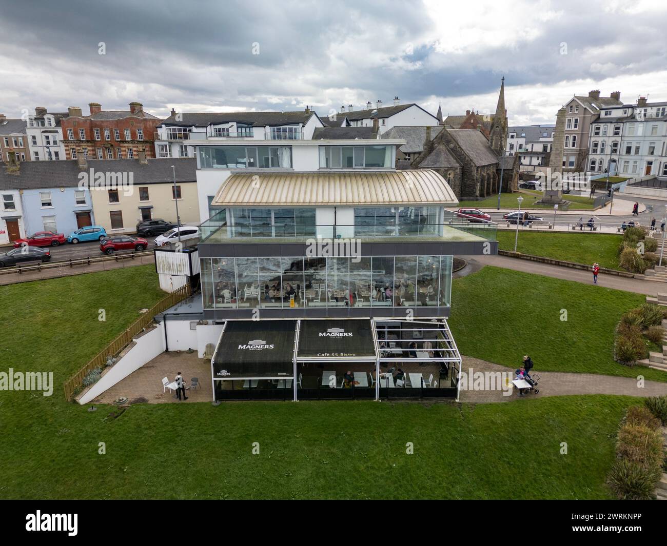 Aerial images of 55 Degrees North situated on the Causeway Road in ...