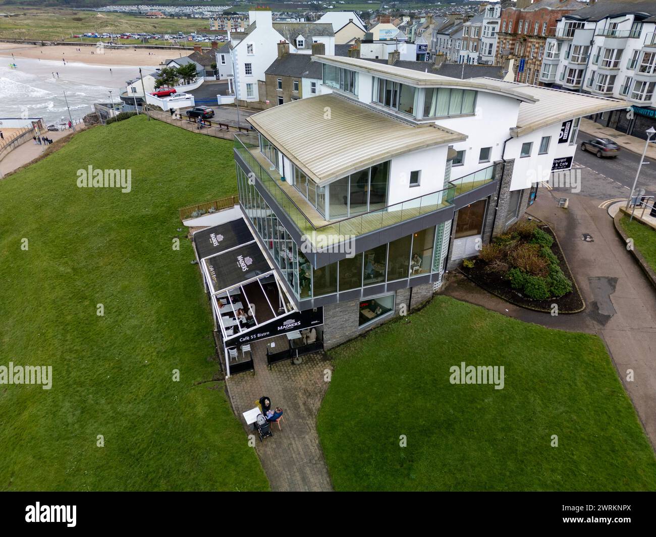 Aerial images of 55 Degrees North situated on the Causeway Road in ...