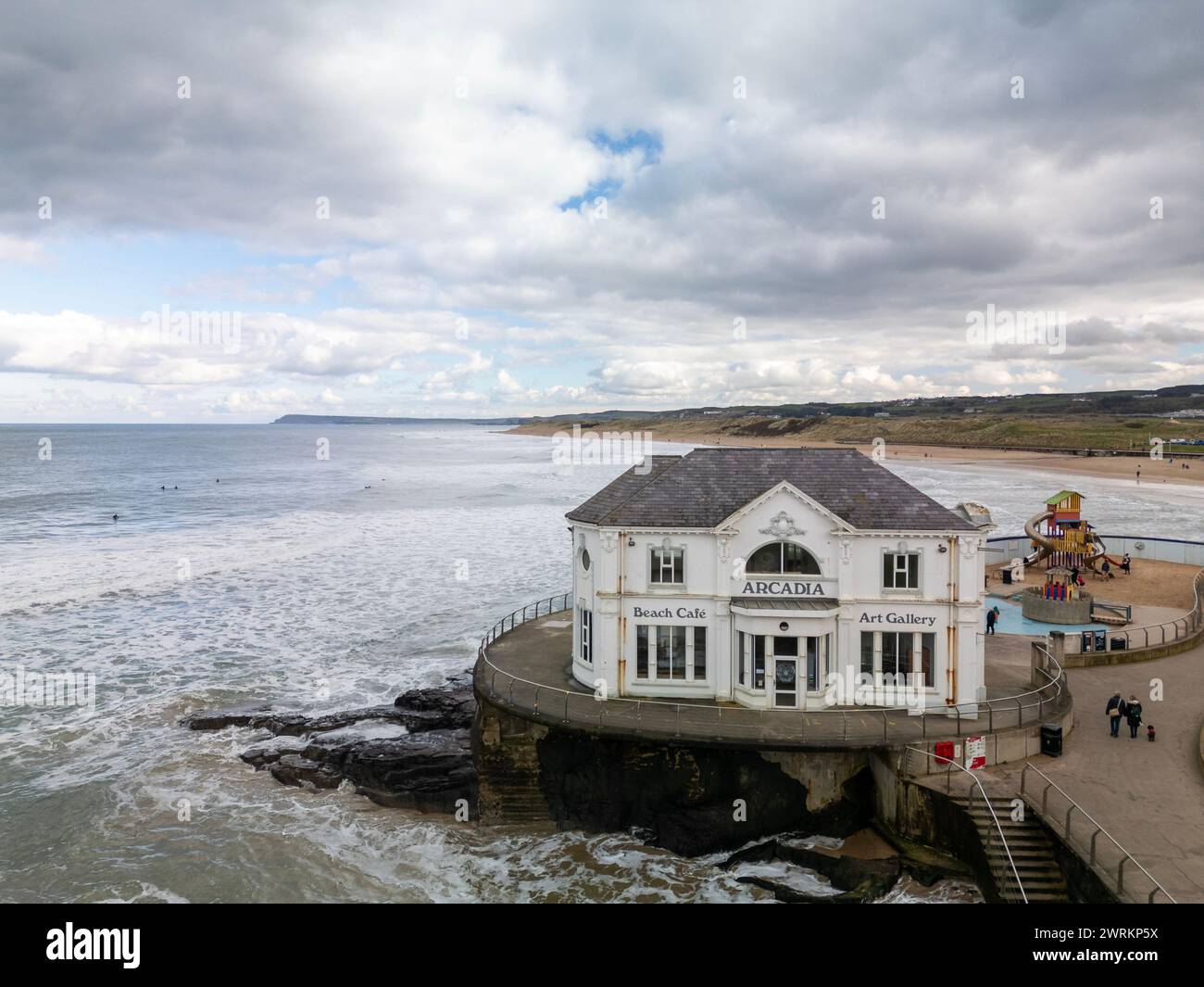 Portrush skyline hi-res stock photography and images - Alamy