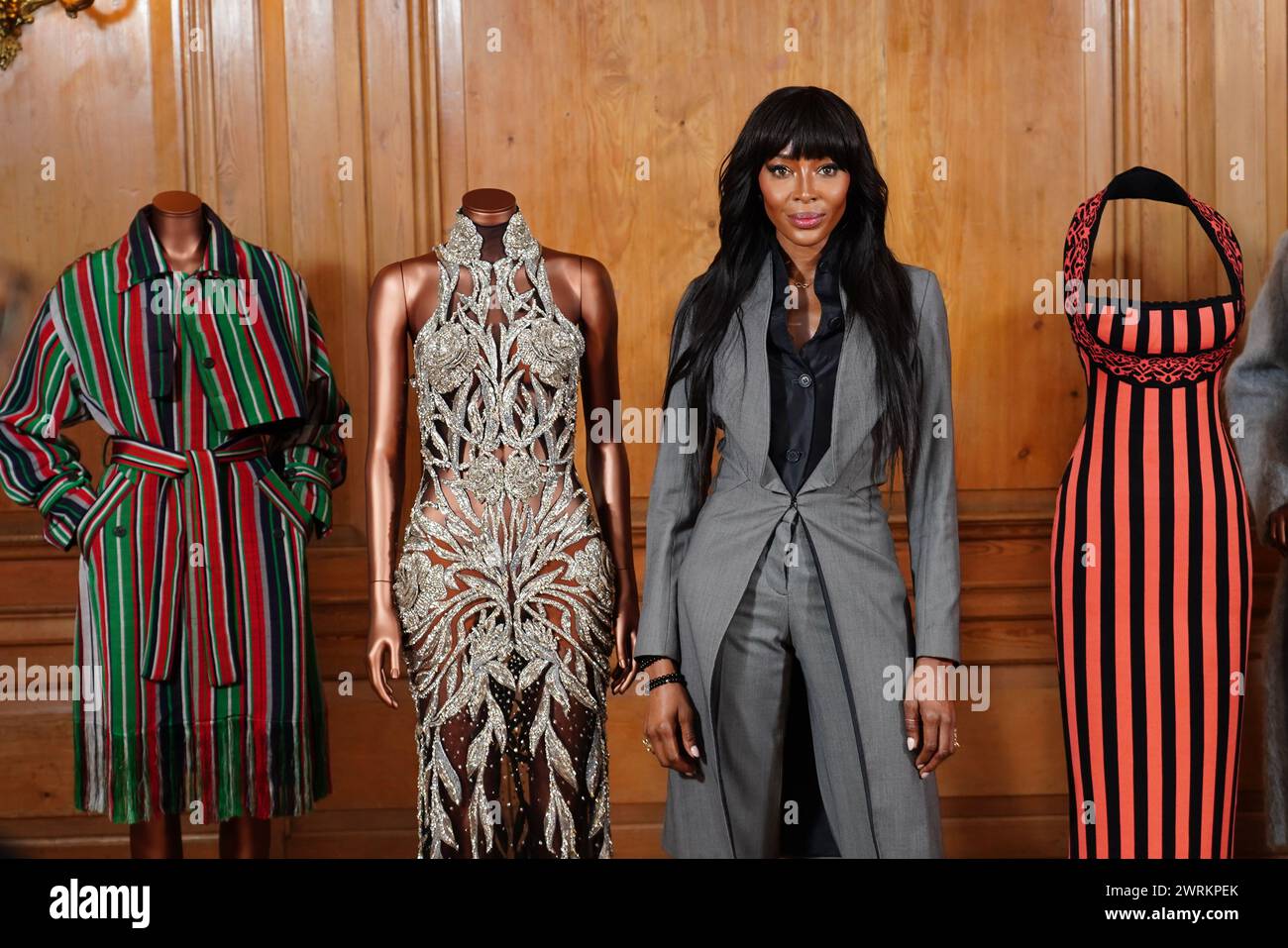 Naomi Campbell attends a photo call to publicise the V&A's forthcoming ...