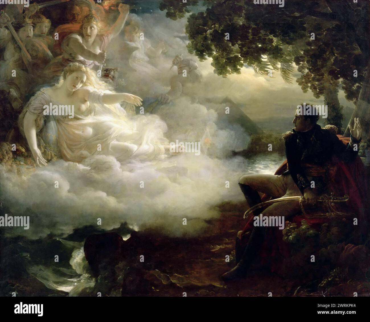 Louvre – Jean Pierre Franque -- Allegory of the Condition of France ...