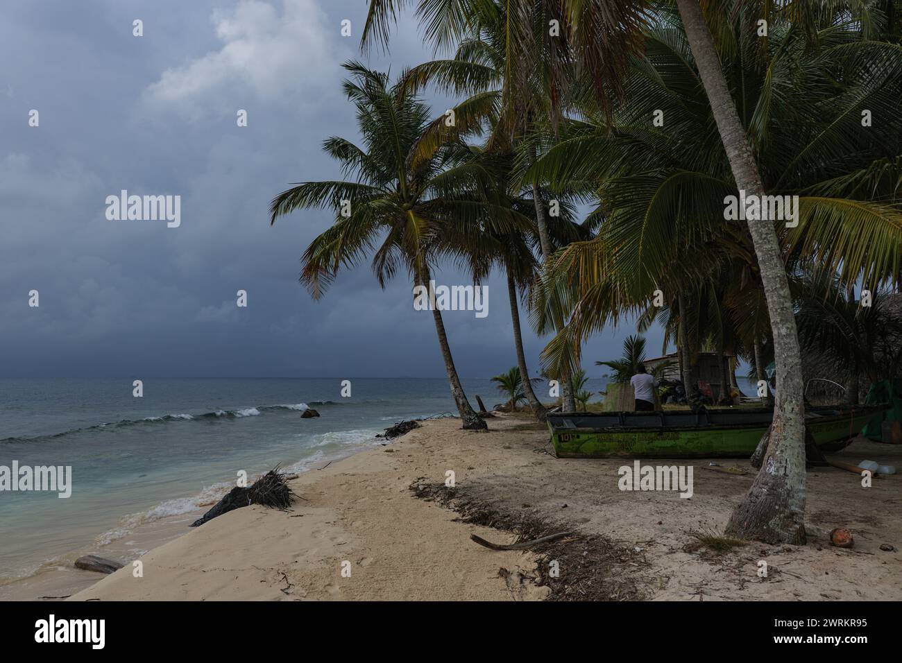 Daily life in San Blas Islands, Panama. 25.12.2023 Stock Photo - Alamy