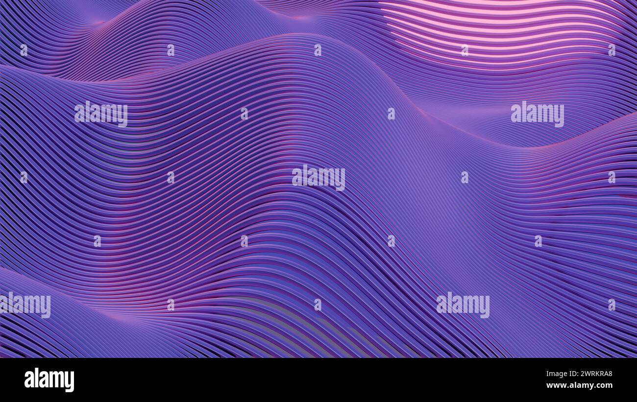 A 3D wave background tailored for creative ventures, delivering a ...