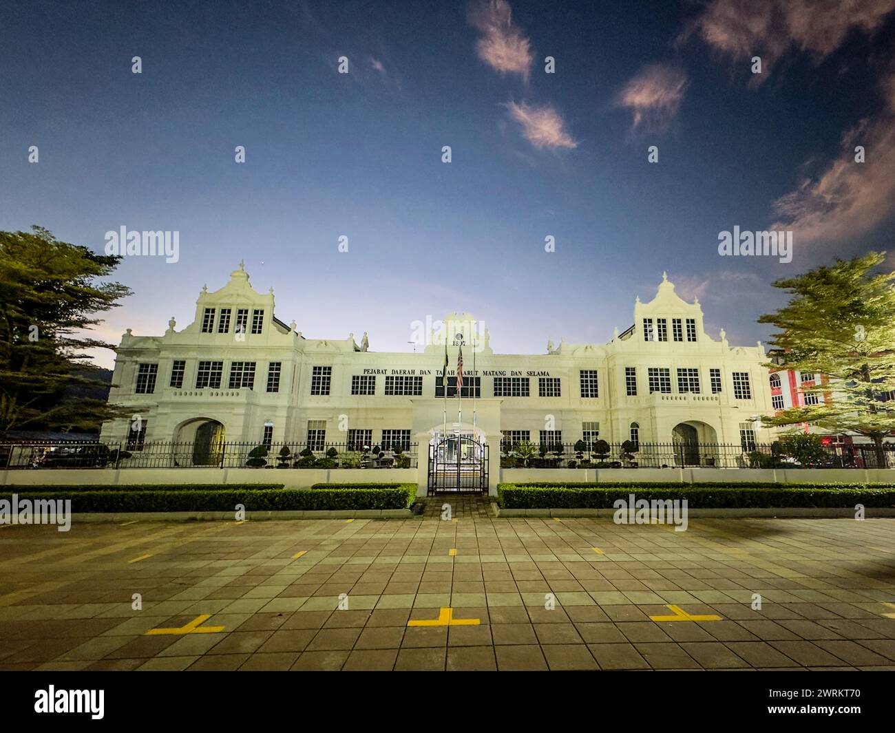 Taiping's land and survey building located at Taiping city of Perak ...