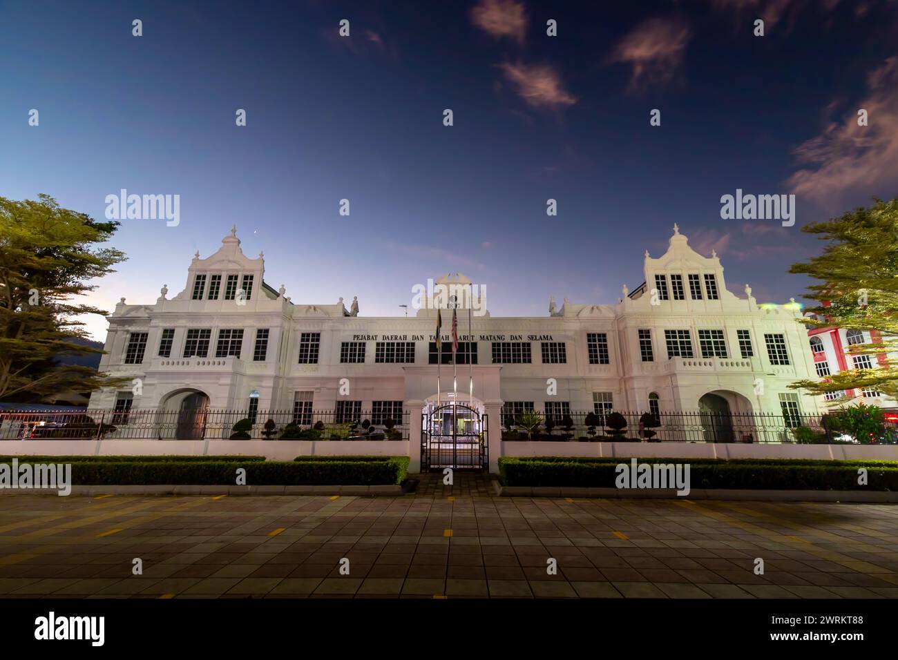 Taiping's land and survey building located at Taiping city of Perak ...