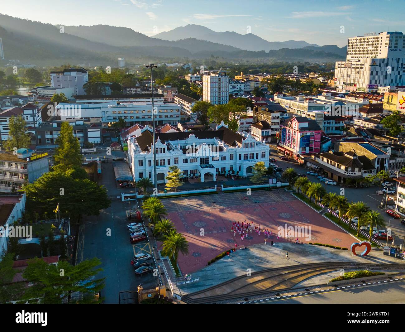 Taiping's land and survey building located at Taiping city of Perak ...