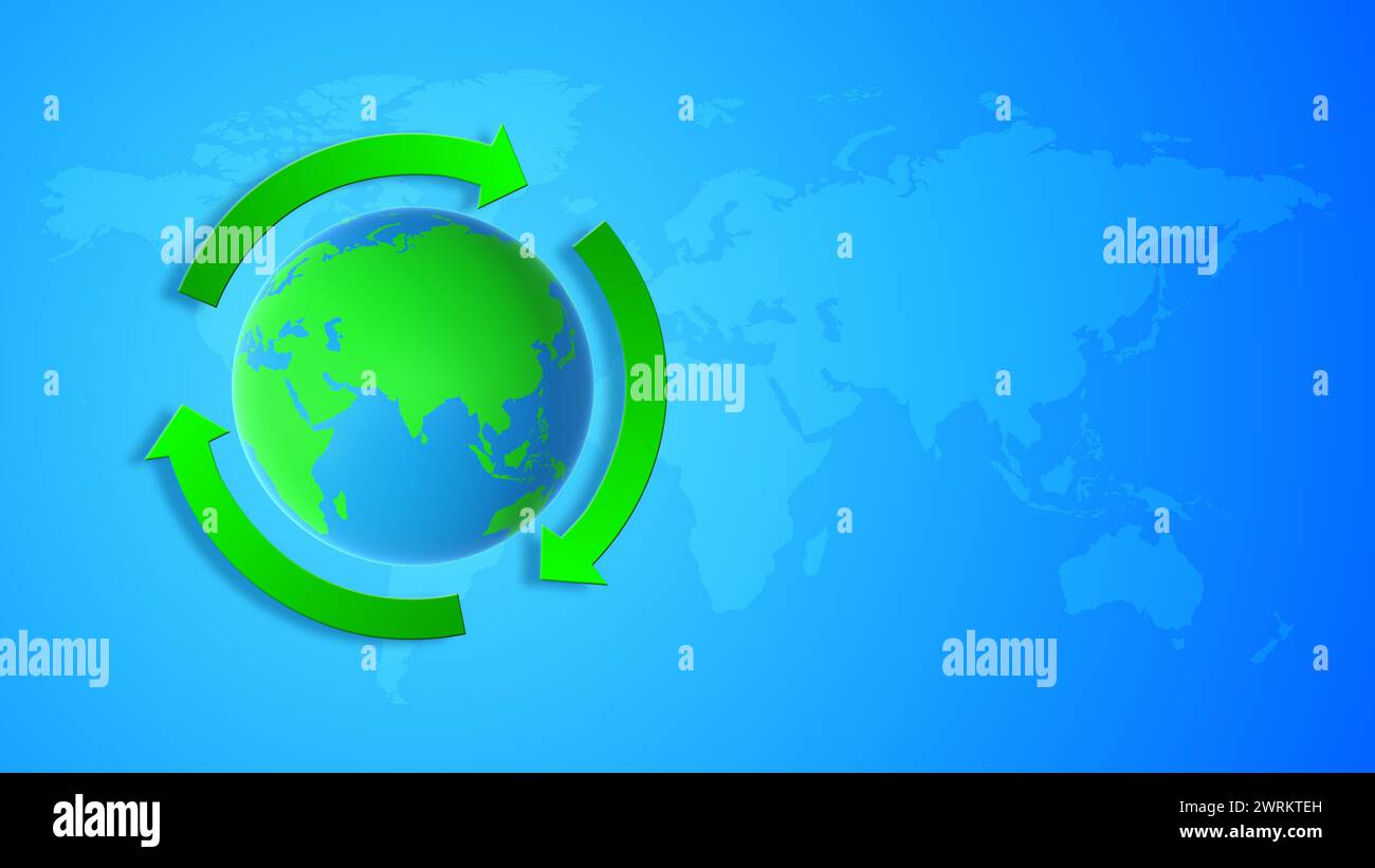 World map arrows hi-res stock photography and images - Alamy