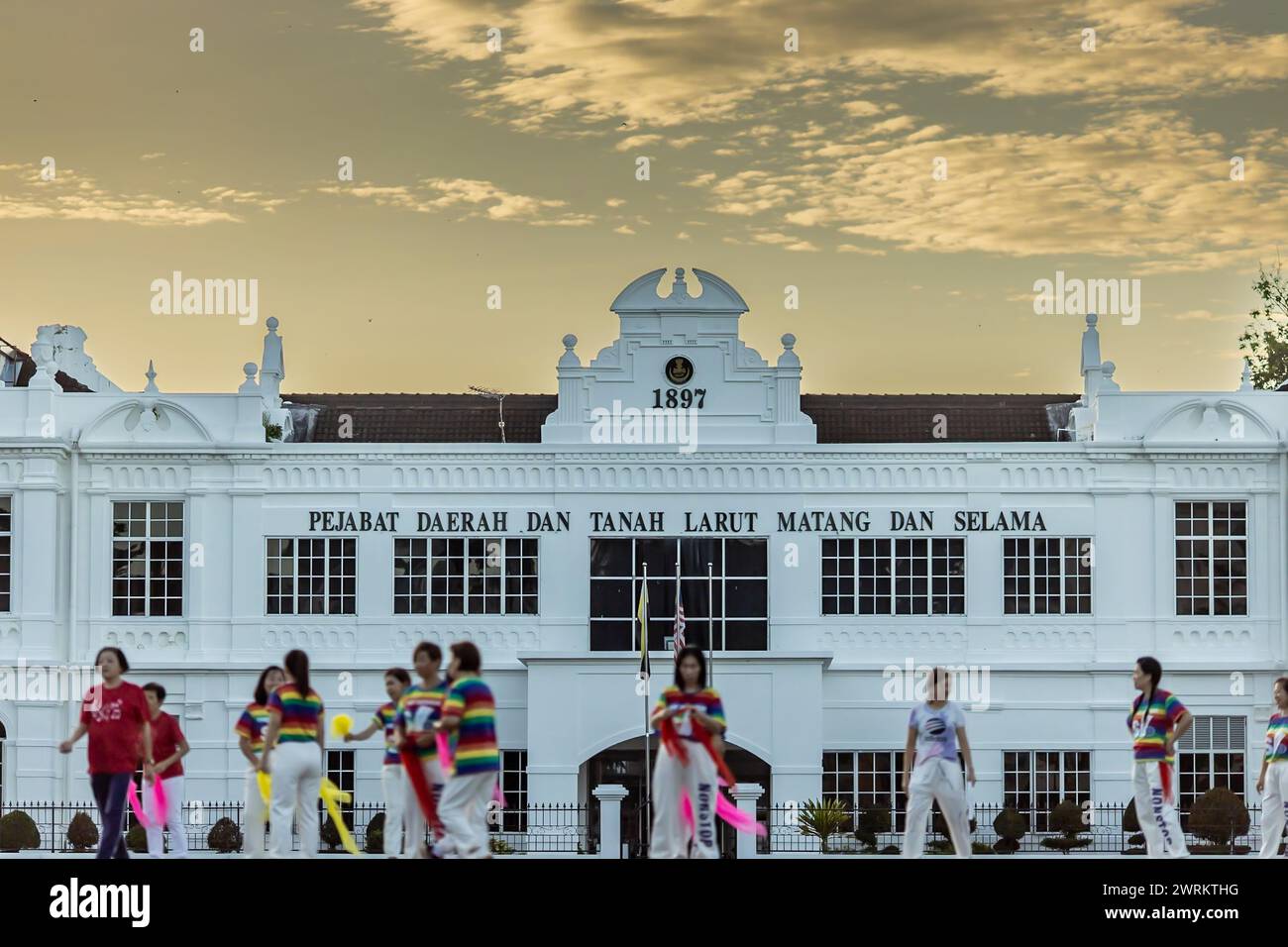 Taiping's land and survey building located at Taiping city of Perak ...