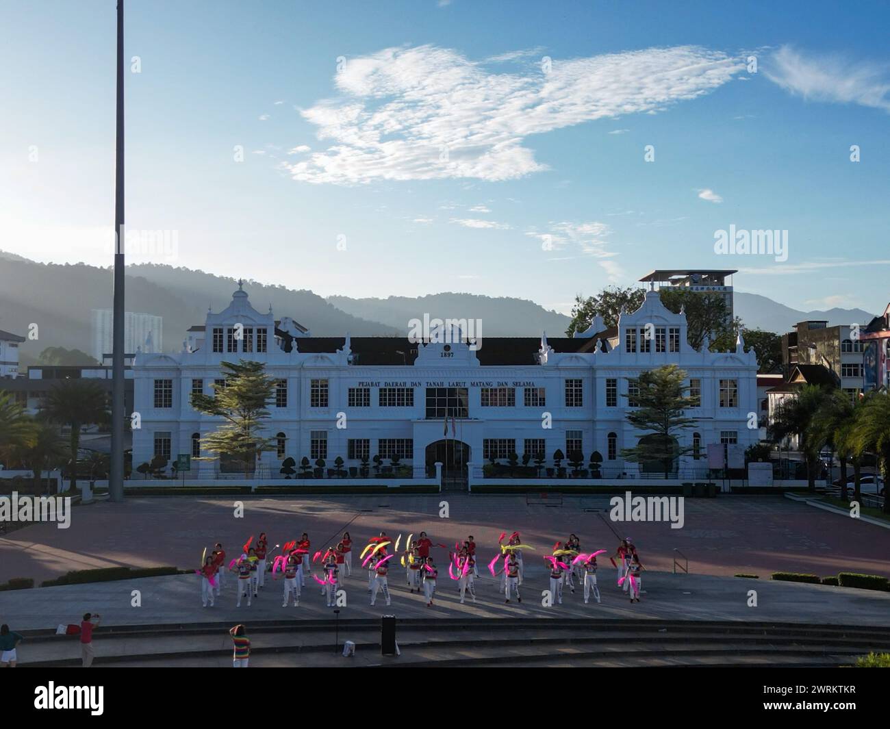 Taiping's land and survey building located at Taiping city of Perak ...