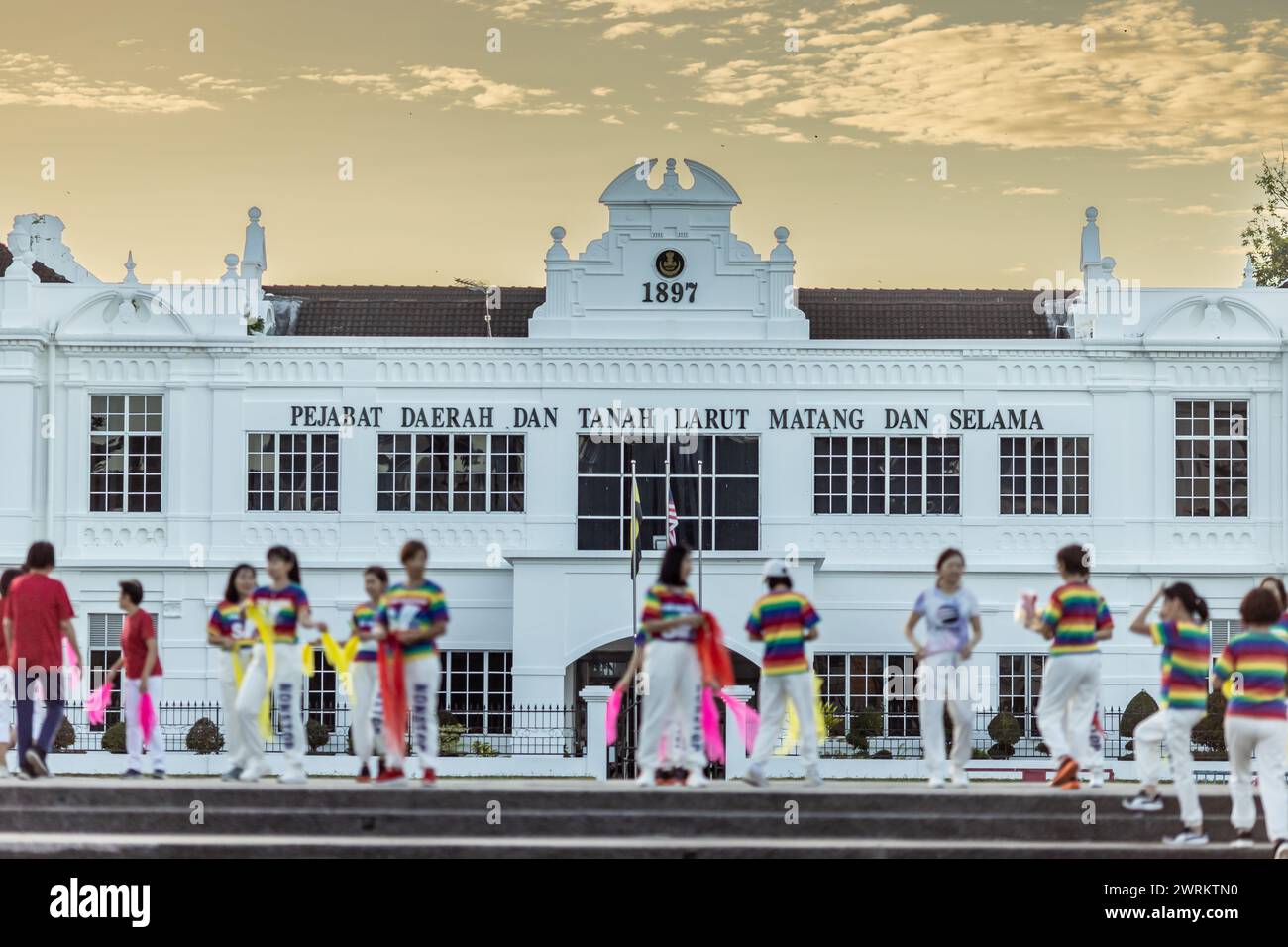 Taiping's land and survey building located at Taiping city of Perak ...
