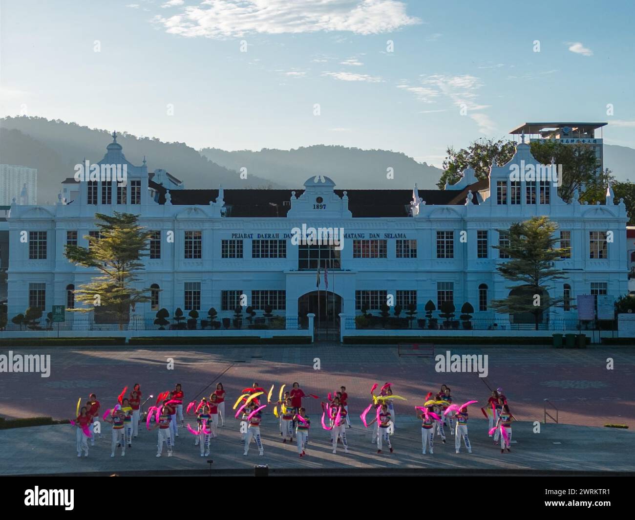Taiping's land and survey building located at Taiping city of Perak ...