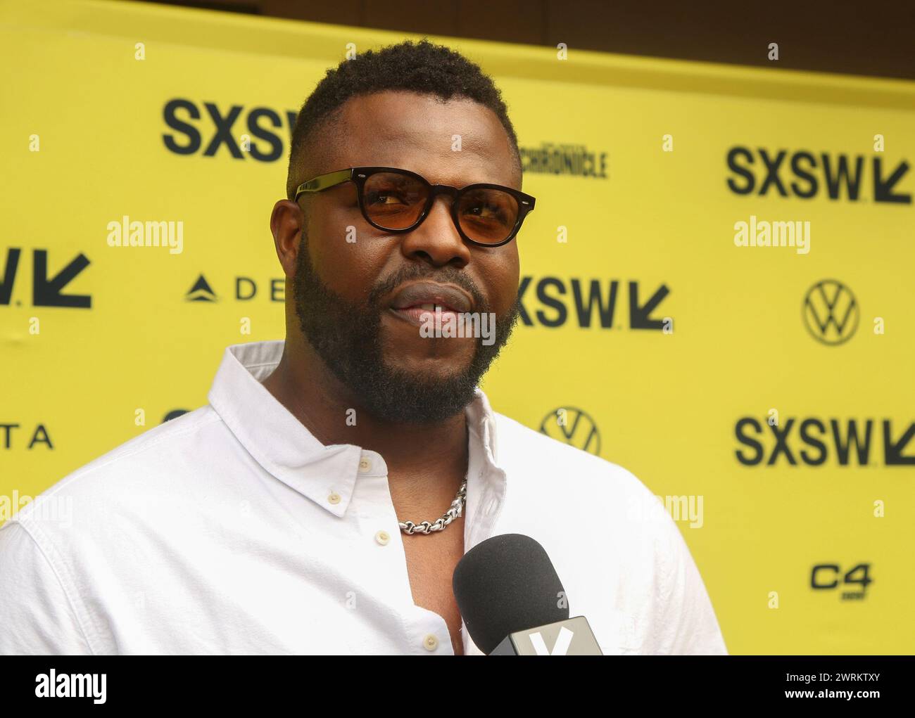 Winston Duke arrives for the world premiere of "The Fall Guy" at the ...