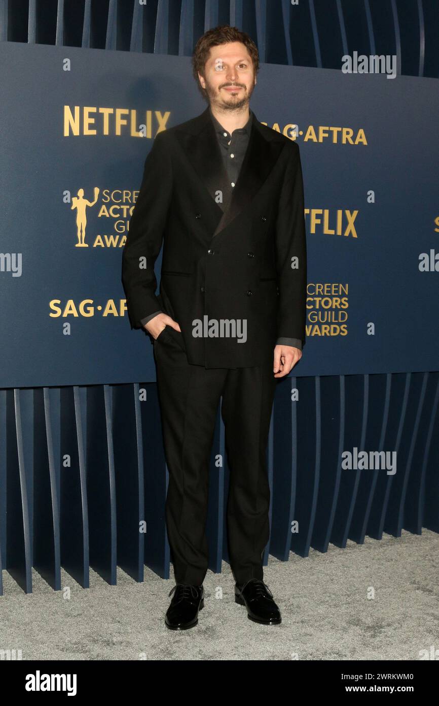 LOS ANGELES - FEB 24: Michael Cera at the 30th Screen Actors Guild ...
