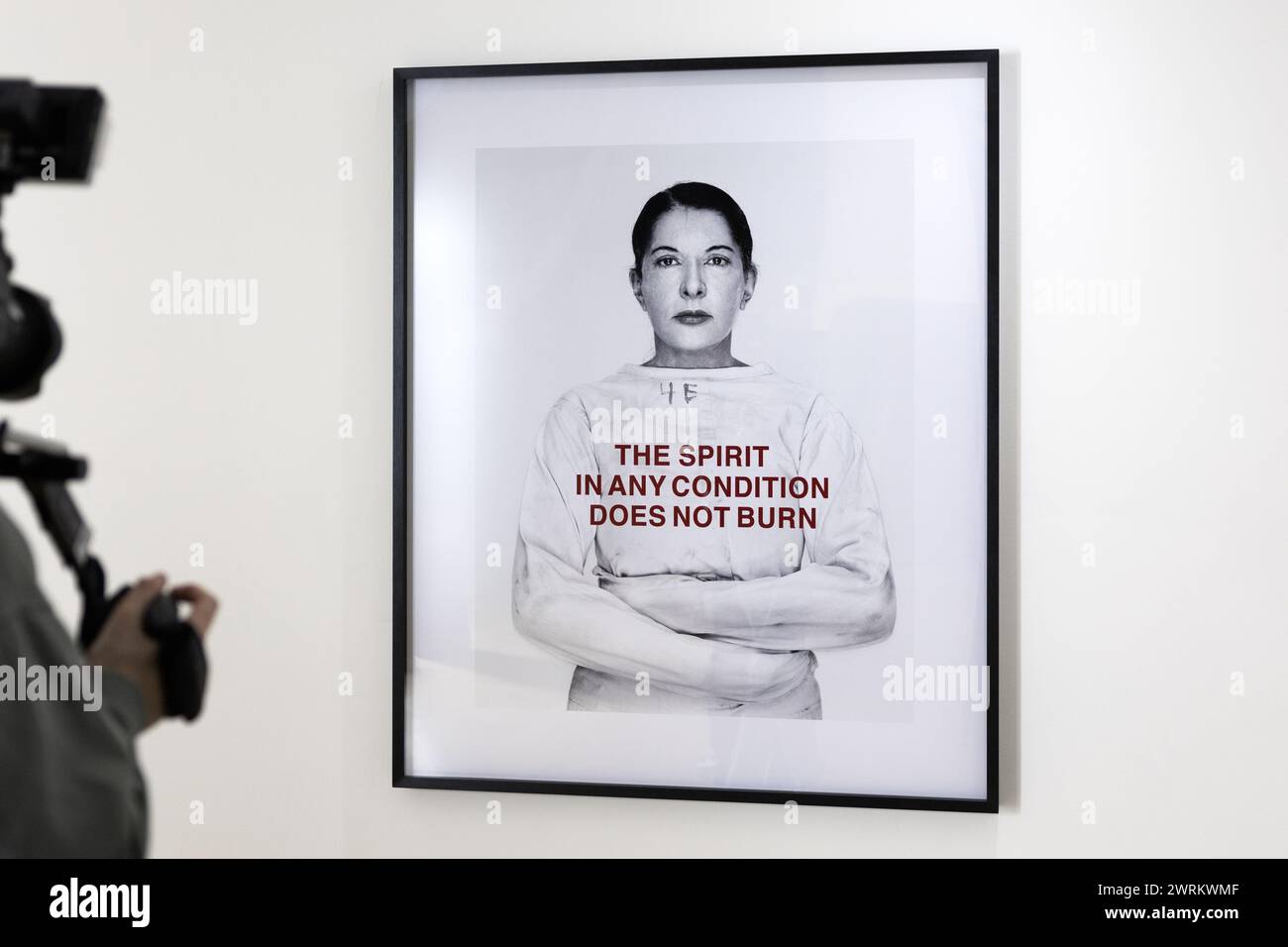 Marina Abramovic's exhibition in the Stedelijk Museum. The Amsterdam ...