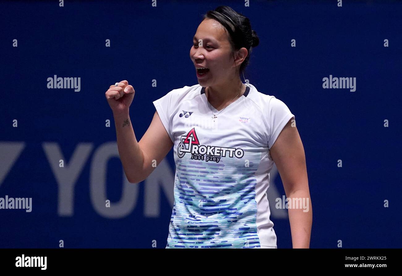 Australia's Setyana Mapasa celebrates during their Women's Doubles ...