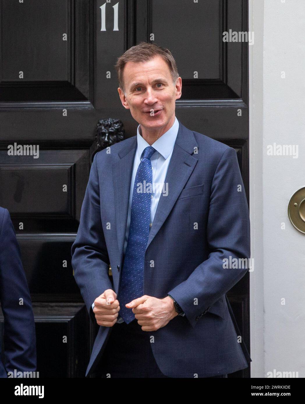 London, England, UK. 13th Mar, 2024. Chancellor of the Exchequer JEREMY ...