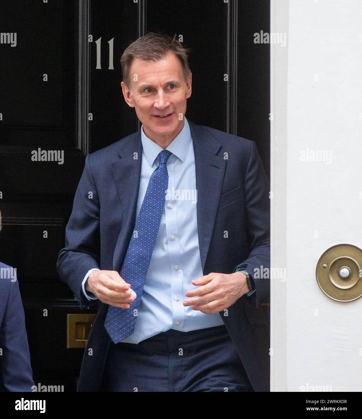 London, England, UK. 13th Mar, 2024. Chancellor of the Exchequer JEREMY ...