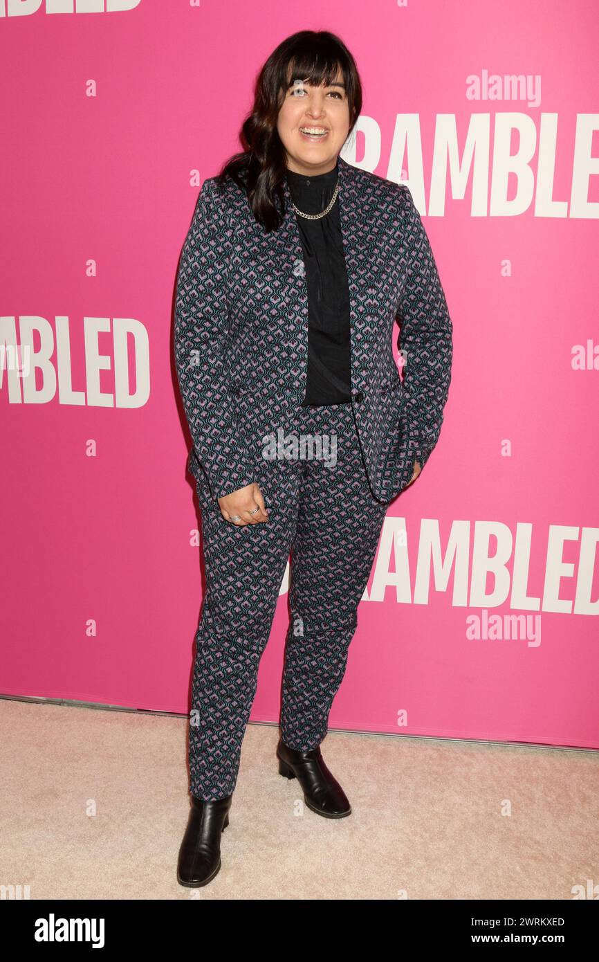LOS ANGELES - JAN 29: Julia Swain at the Scrambled Premiere at the AMC ...