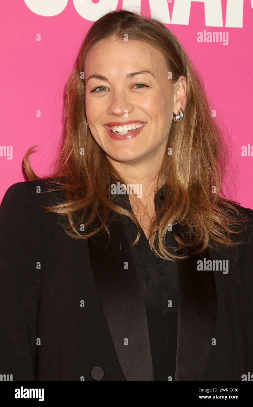 LOS ANGELES - JAN 29: Yvonne Strahovski at the Scrambled Premiere at the AMC Theaters on January ...