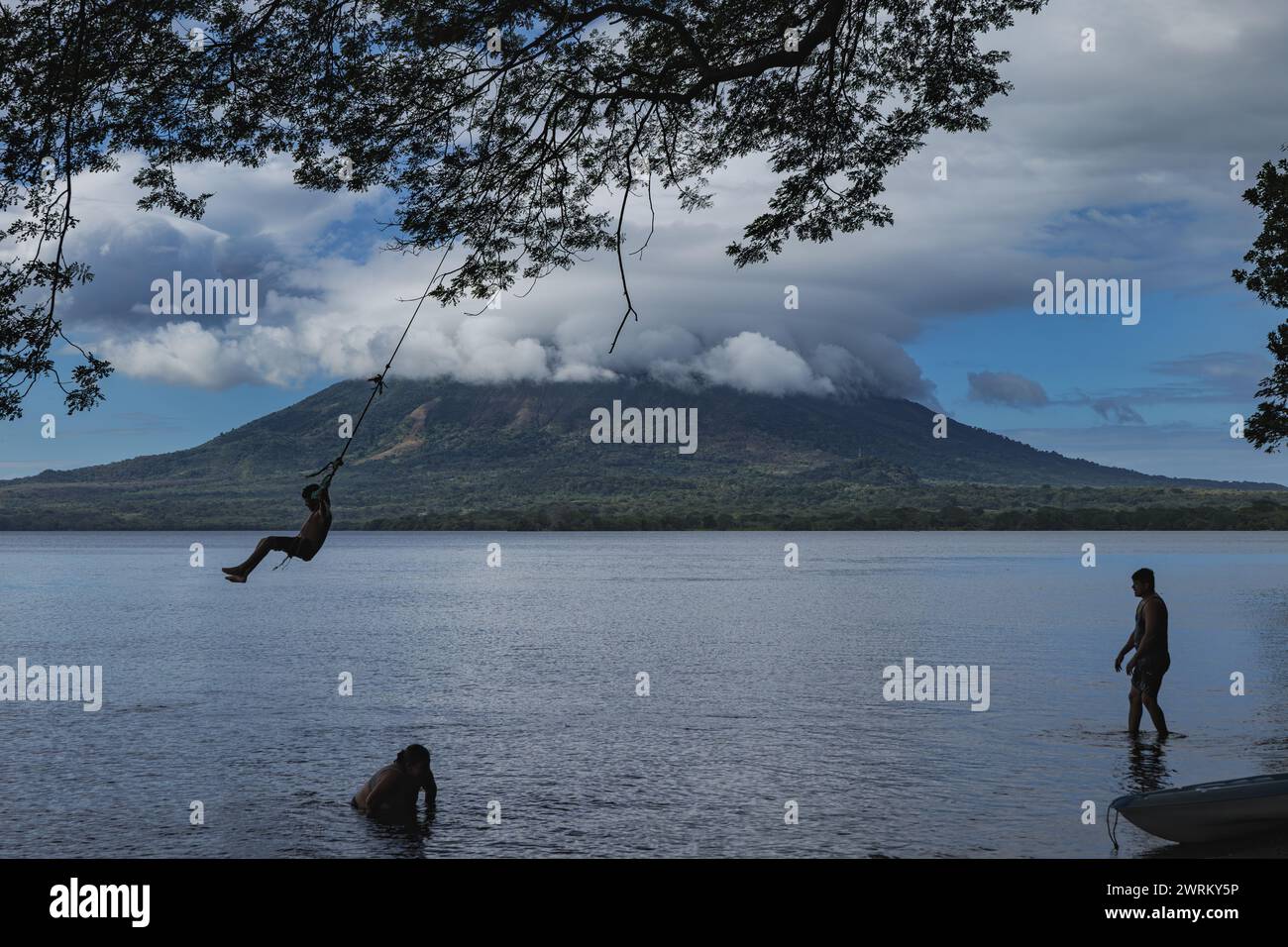 Ometepe Nicaragua. Concepción – one of two volcanoes located on Ometepe ...