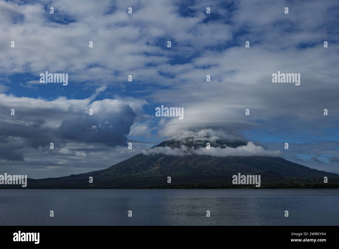 Ometepe Nicaragua. Concepción – one of two volcanoes located on Ometepe ...