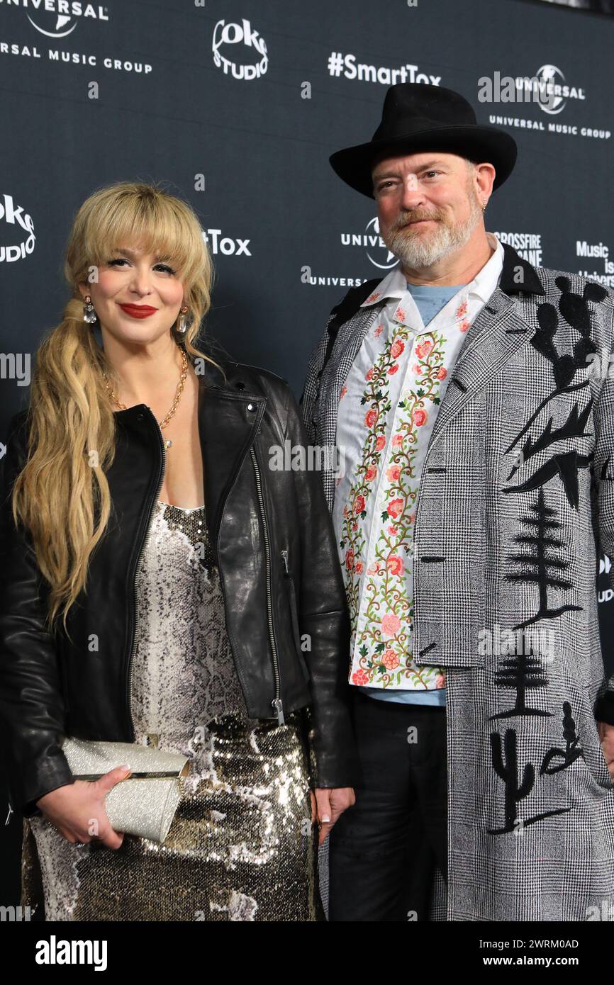 LOS ANGELES - FEB 4: Ana Cristina Cash, John Carter Cash at the ...