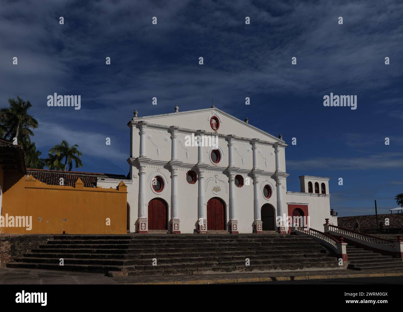 Granada City Nicaragua, streets and local architecture Stock Photo - Alamy