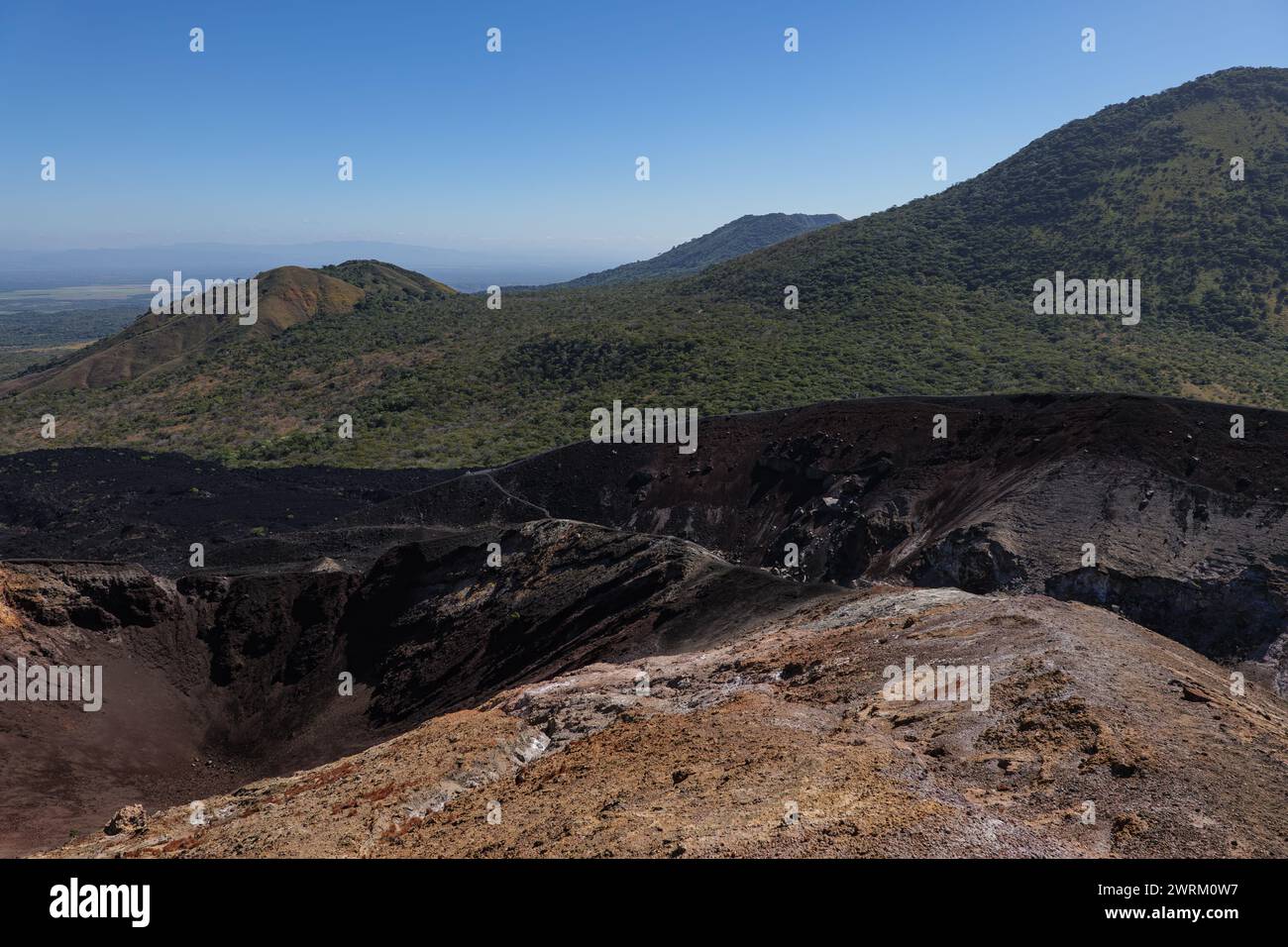 Cerro Negro Volcano landscape, South America Nicaragua Stock Photo - Alamy