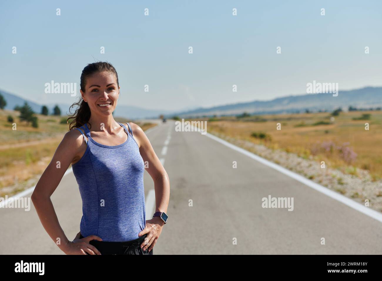 Close-Up Portrait of Determined Athlete Resting After Intense Workout ...