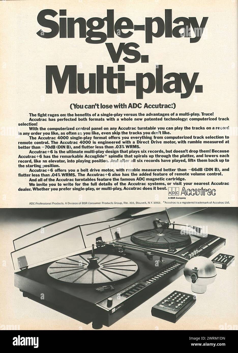 ADC Accutrac - 1979 - Vintage American magazine advert from the 70s ...