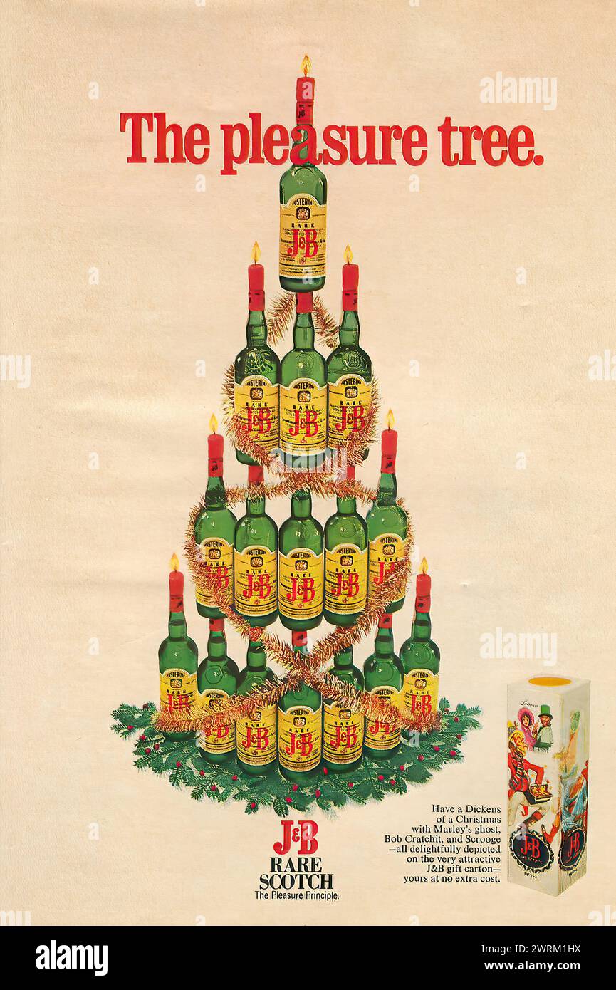 J&B Rare Scotch - 1973 - Vintage American magazine advert from the 70s ...