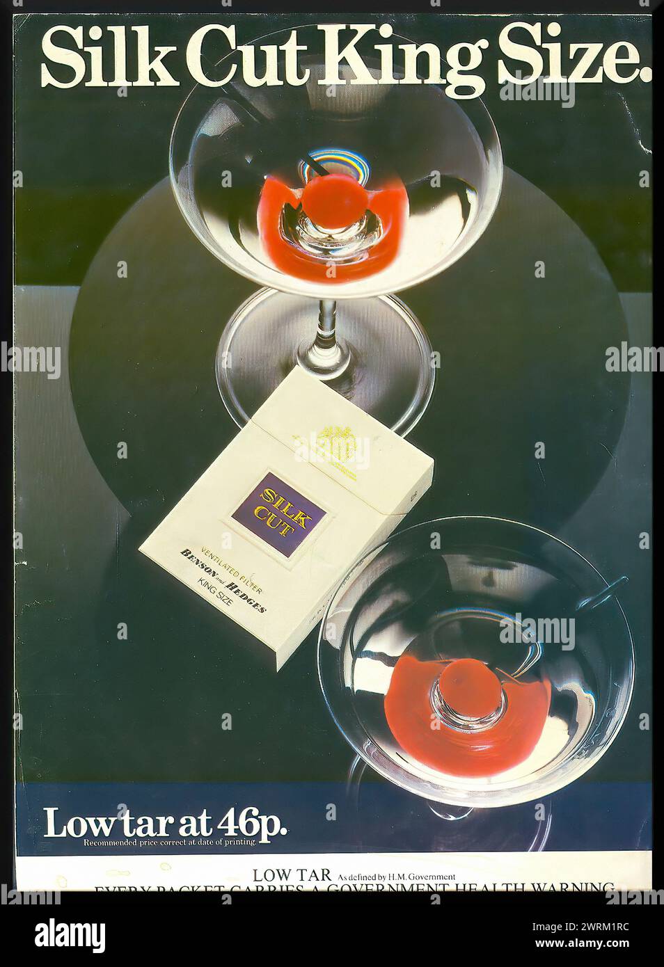 Silk Cut King Size - 1977 - Vintage American magazine advert from the ...