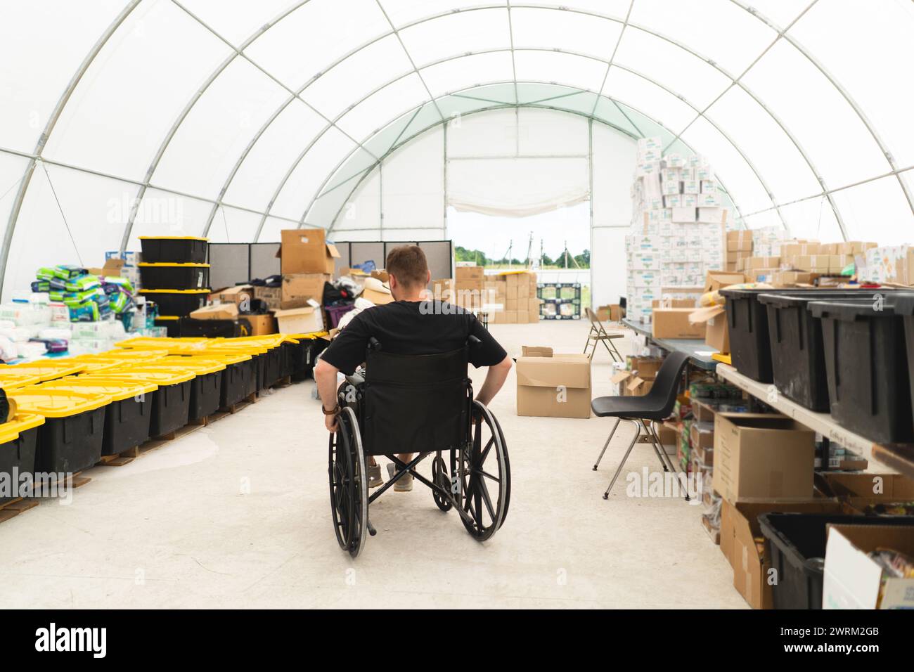 Disabled military veteran hi-res stock photography and images - Alamy