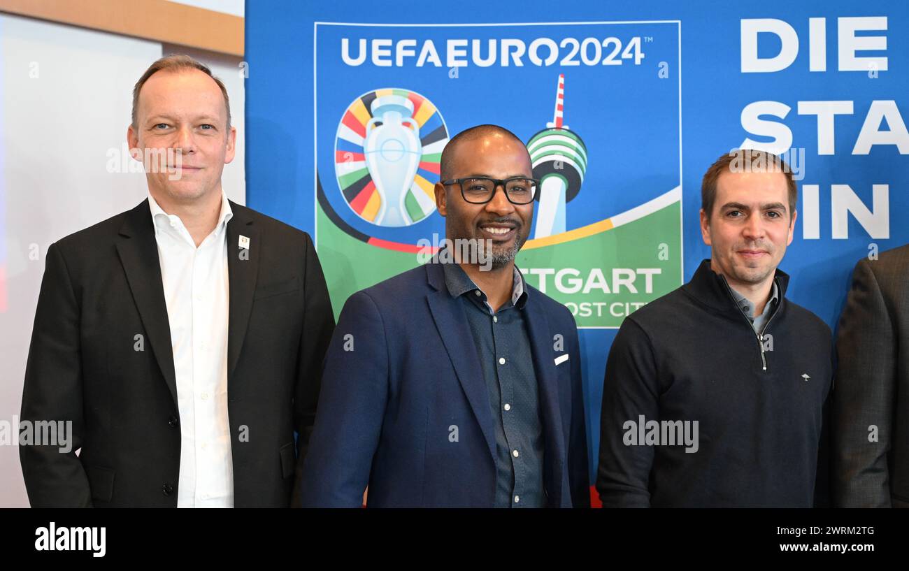 Stuttgart, Germany. 13th Mar, 2024. Markus Stenger (l-r), Managing ...