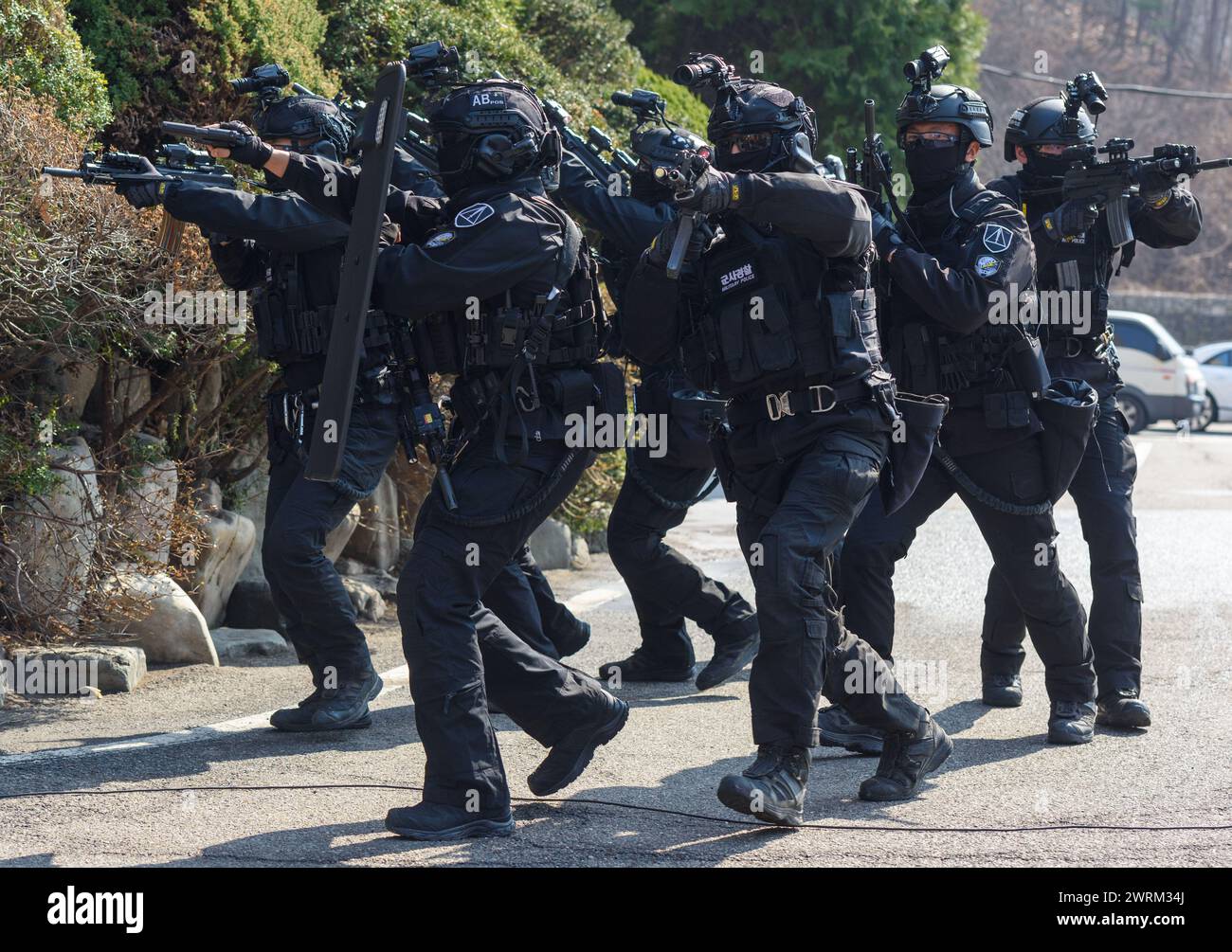 Seoul, South Korea. 13th Mar, 2024. South Korean Army military police ...
