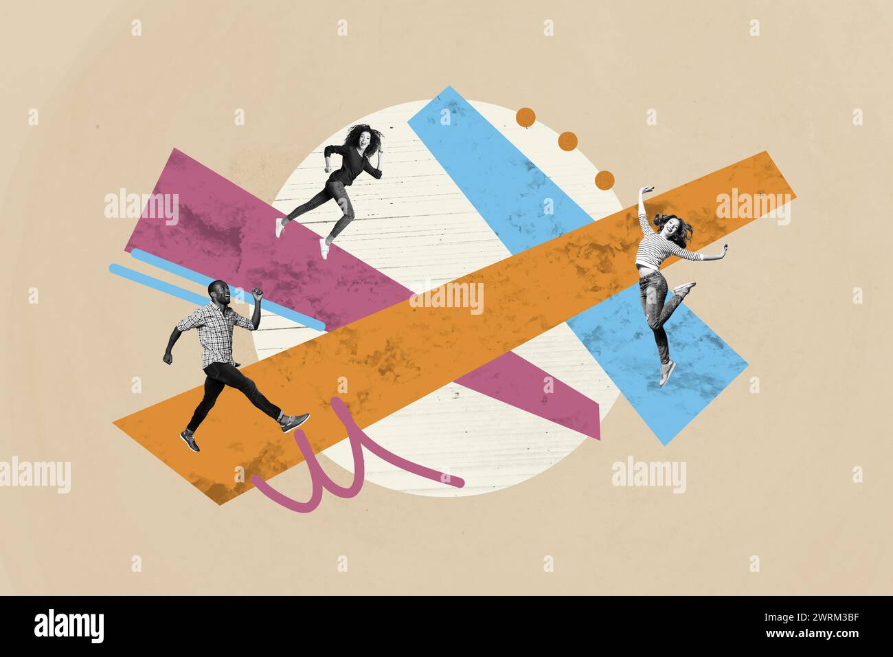 Energetic dance graphics hi-res stock photography and images - Alamy