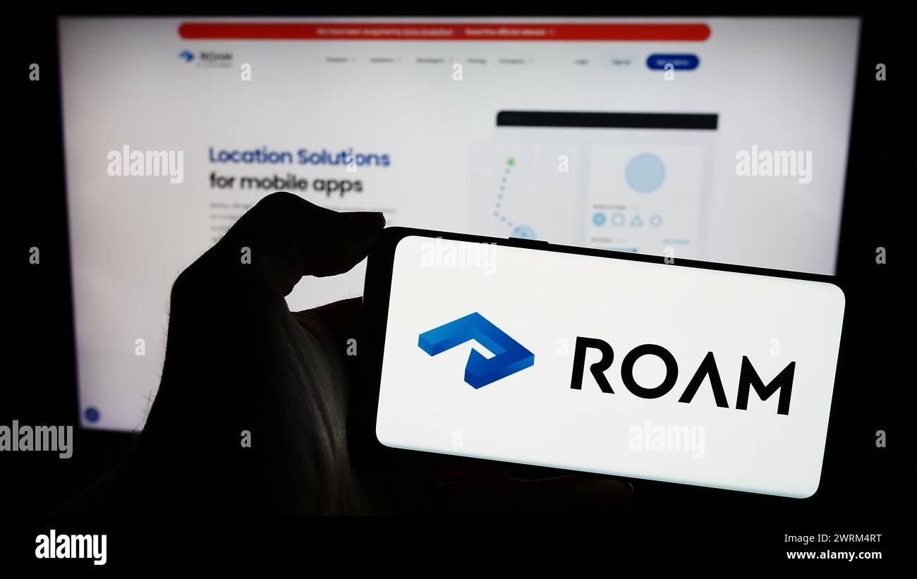 Roam ai logo hi-res stock photography and images - Alamy