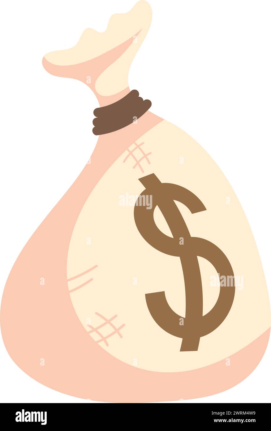 money bag illustration Stock Vector Image & Art - Alamy