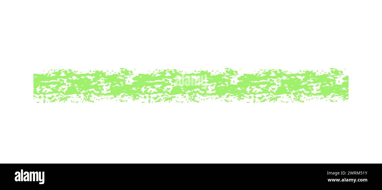 Hand drawn simple line drawn with wax crayon, chalk or charcoal. Uneven ...