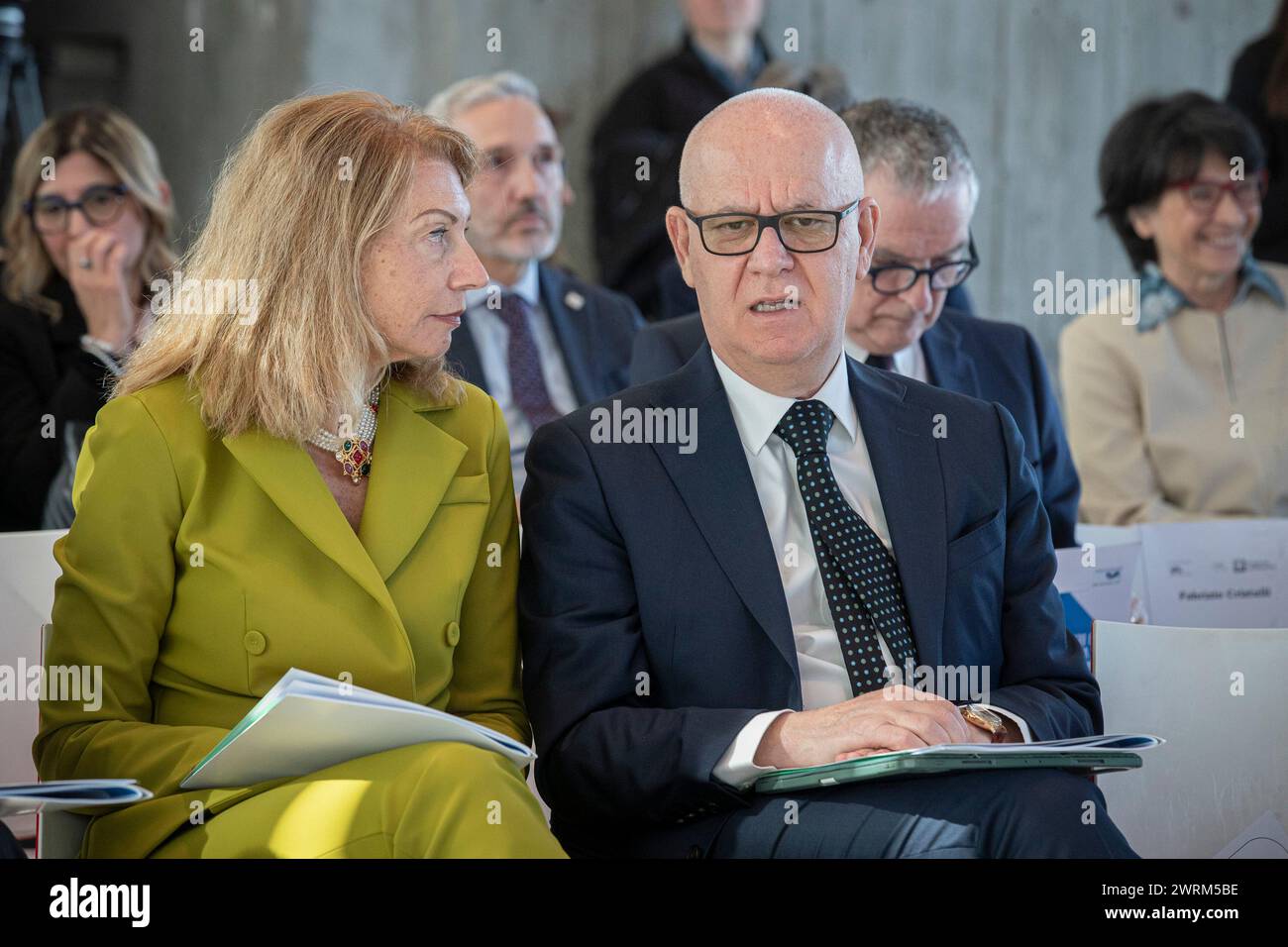 Milano, Italia. 13th Mar, 2024. (Da Sinistra) Francesca Nanni e ...