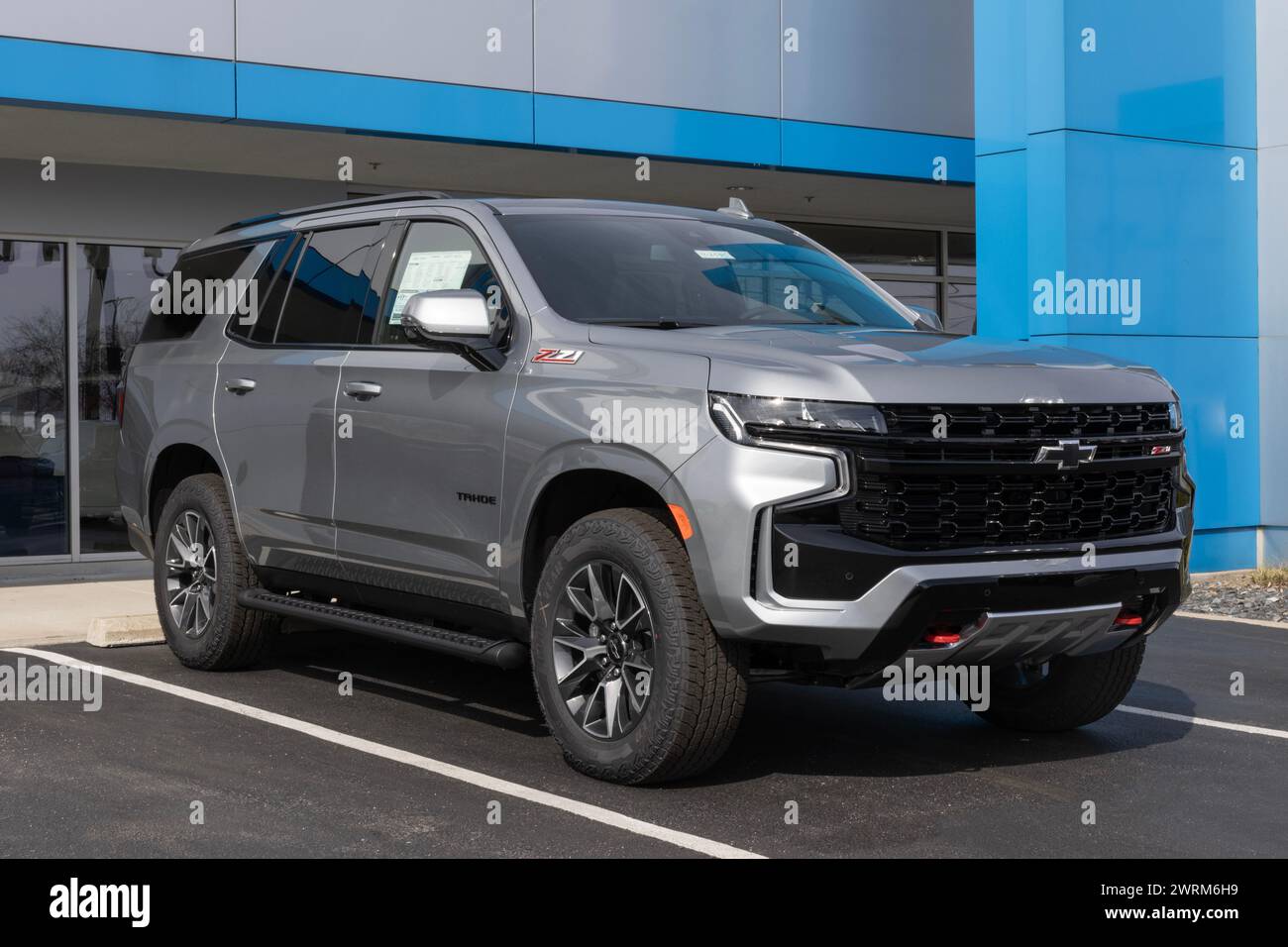 Lafayette - March 12, 2024: Chevrolet Tahoe 4WD Z71 display at a ...